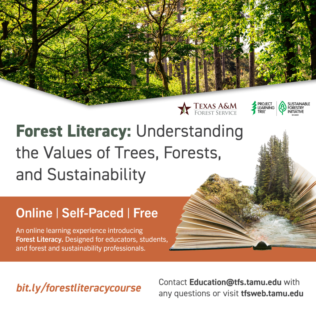 SFI/PLT Partners with Texas A&M Forest Service to Increase Forest ...